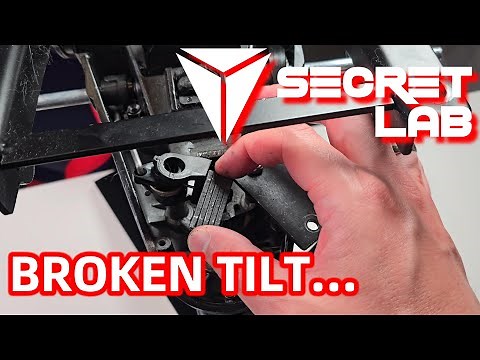 #Secretlab Busted Tilt - Repairing Gaming Chair
