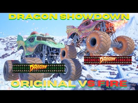 Monster Jam Showdown Dragon Showdown OG VS Fire