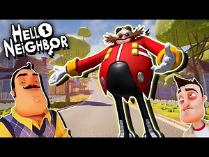 HELLO DOCTOR EGGMAN | Hello Neighbor Mod
