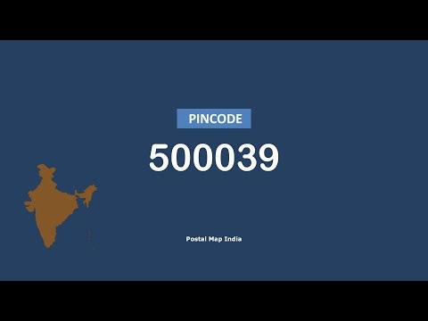 Pincode 500039 - Uppal K.V.Rangareddy, Peerzadiguda & More