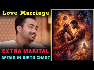 Extra Marital Affair and Marriage in Birth Chart Horoscope Prediction - Explained by Arun Pandit Ji