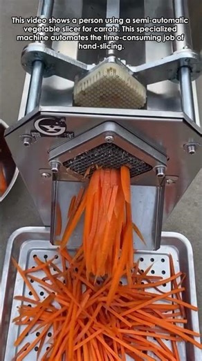 Automated Carrots Slicing: Efficiency Unleashed