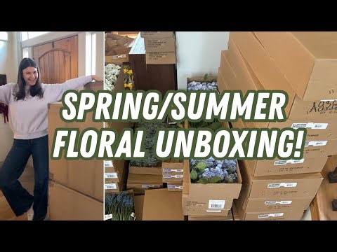 NEW Spring/Summer floral haul unboxing! 🌿🌸