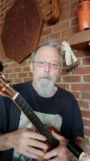 Taro Patch Slack- key tuning Played on Diplocaulus, my concert ukulele with Spanish cedar top and cherry back and sides. | Greg Keyes