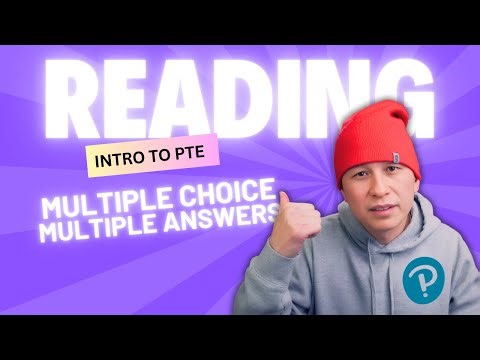 PTE Academic 2025 | Reading: Multiple Choice (Multiple Answers) Format, Example & Scoring