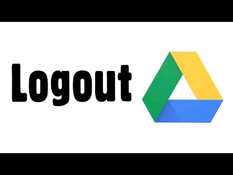 How To Logout & Sign Out in Google Drive Account