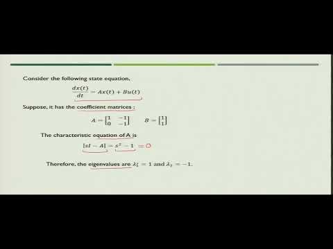 Characteristic Equation, Eigenvalues, and... #swayamprabha