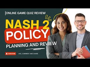 NASH 2 Policy Planning Review #nash2025