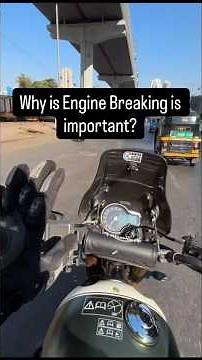 Why Engine Braking Can Save Your Life | Every Rider Must Know #engine-braking #manatelugubiker