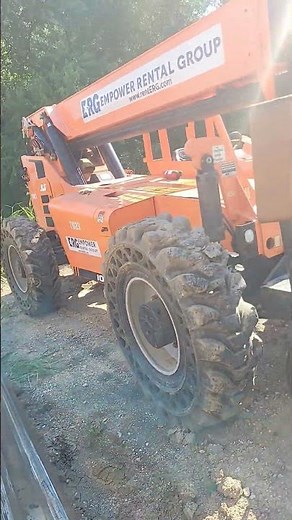 JLG 10042 Telehandler boom repair