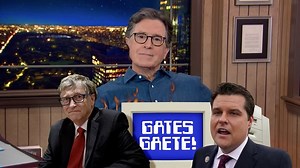 127K views · 2.6K reactions | Stories of questionable behavior by Bill Gates are coming to light in the wake of his divorce announcement, landing the Microsoft founder in the same Late Show monologue segment as Florida congressman Matt Gaetz, who had a very bad day Monday when his associate pleaded guilty to sex trafficking charges and agreed to cooperate with prosecutors. | The Late Show with Stephen Colbert | Facebook