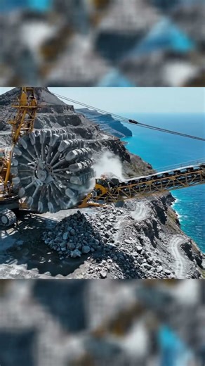 Bucket Wheel Excavator #excavator #machine #technology