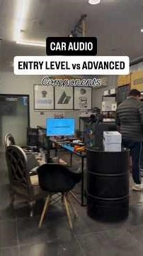 Car audio setup entry level components vs advanced series | Steg Leo-MLG | #music #caraudio #ytreels