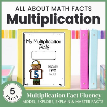 All About Multiplication Facts - 5 Facts | Fact Fluency Practice & Intervention