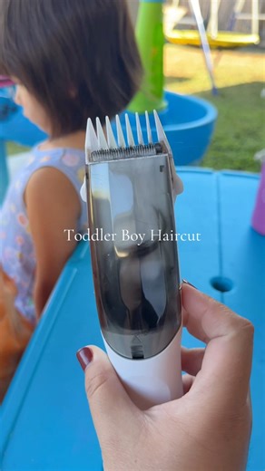5.8K views | Anyone else cut their toddler’s hair? First time using clippers but I think it came out nice ❤️ | Collazo Toddler Learning Activities | Facebook