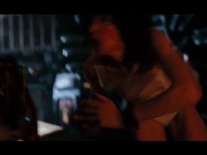 Sigourney Weaver Alien Scene- undies