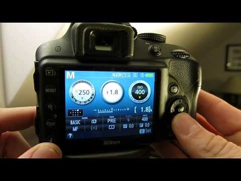 How to move the focus point on Nikon D3300