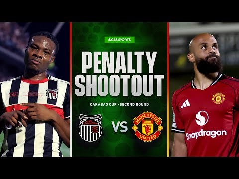 RELIVE Manchester United's DRAMATIC penalty shootout loss to Grimsby Town | Full Penalty Shootout 🤯
