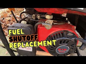 4.5 Minute How To | Generator Fuel Shutoff Replacement