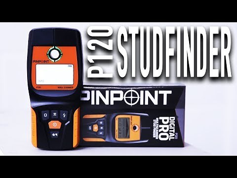 A closer look at the P120 stud finder and wall scanner from Pinpoint