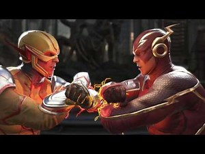 Injustice 2 : Reverse Flash vs All Speedsters (Mirror/The Flash/Jay Garrick) Clash Quotes/Dialogues