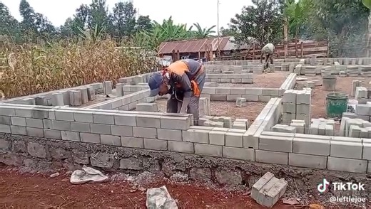 Let's build our dream house. Brick by brick With Zinnia interlocking concrete blocks,embu | Wickie Wycliffe