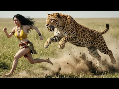 Life 3.2 Million Years Ago | Ancient Titan Ape & Two Survivors vs Giant Prehistoric Leopard