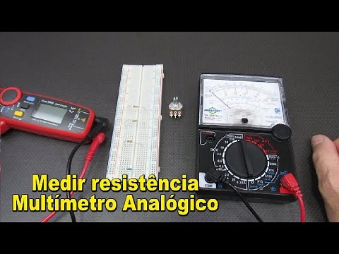 How to measure resistors with an analog multimeter