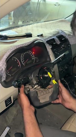 install steering clock Spring