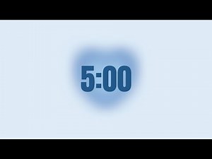 5 minutes timer for classroom | Focus and productivity