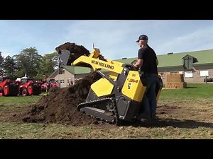 New Holland C314 Mini Track Loader and ML12T Small Articulated Loader at Canada's Outdoor Farm Show