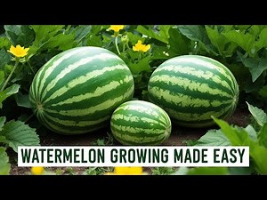 Mastering Watermelon Cultivation: A Step-by-Step Guide