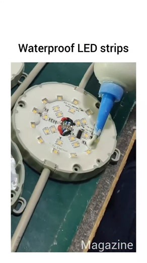 Industrial Magazine on Instagram: "Waterproof LED strips are flexible lighting options designed to withstand moisture and outdoor conditions, making them ideal for outdoor decor, garden lighting, or areas prone to splashes. They typically feature an IP (Ingress Protection) rating of IP65, IP67, or IP68, indicating their level of water resistance, with higher numbers offering better protection. These strips are usually encased in silicone or epoxy to prevent water ingress while allowing light tra