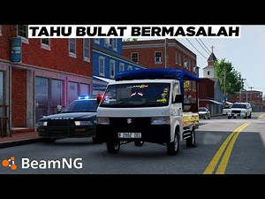 Admin Please Help, There Are Lots of Crashes During Pirsuit 😭😭 BeamNG Drive Gameplay Indonesia