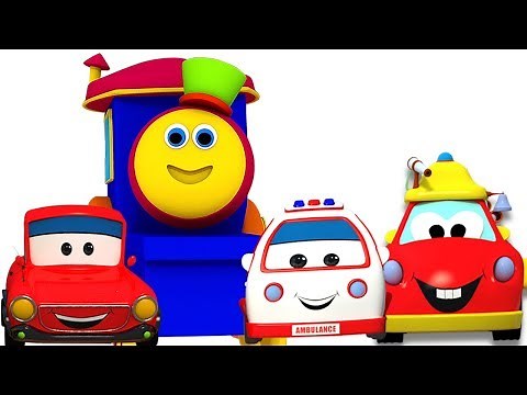 Bob, kereta | bob transportasi kereta petualangan | bob kereta lagu kompilasi | Transport Adventure