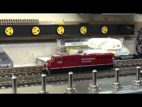 N Scale Fox Valley ES44AC Gevo with LokSound Select Micro and Ditch Lights