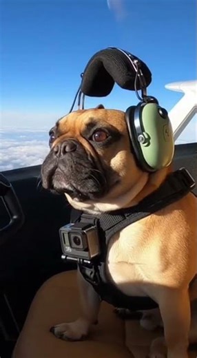 Pibble goes skydiving Crazy jump into the blue sky #ai #pibble #skydiving