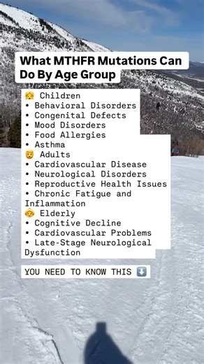 Tom Nikkola, CSCS | Personal Trainer, Nutrition Coach on Instagram: "YOU NEED TO KNOW THIS ⬇️ ⭐️SAVE AND SHARE THIS!⭐️ ⭐️⭐️Comment 👉GUIDE👈 for info on my Practical Guide to MTHFR Gene Mutations.⭐️⭐️ 👧 Children * Behavioral Disorders: Conditions such as ADHD and autism have been linked to MTHFR mutations due to their role in neurotransmitter regulation (dopamine, serotonin, norepinephrine). * Congenital Defects: Increased risk of neural tube defects like spina bifida, congenital heart defects,