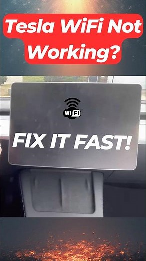 How to FIX & RESTART Your Tesla | Tesla WiFi Not Working Solution