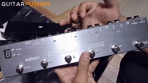 6.2K views · 224 reactions | NEW PRODUCT ALERT! Here is the Vitoos VMPS-4. It is BOTH a Loop Switcher with 4 loops and an ISOLATED Power Supply! Check out our unboxing video! Only P5,900! Follow the link to our website for SPECS/PRICE/PICTURES: https://www.guitarpusher.com/products/vitoos-vmps-4-effects-loop-programmable-switcher-with-isolated-power-supply | Guitar Pusher - Main | Facebook