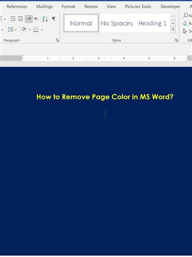 Stuck with a colored background in your Word document? In this video, I’ll show you exactly how to remove the page color in Microsoft Word in just a few clicks.