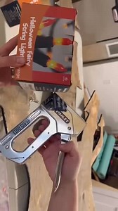 Grab some string lights & plywood... 🎃👻🕸️✨