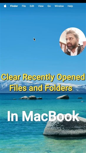 How to Clear Recently Opened Files and Folders in Macbook #shortsfeed