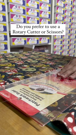 9.8K views · 23 reactions | Rotary Cutter or Scissors? Let us know in the comments 浪 | Always Knitting & Sewing | Facebook