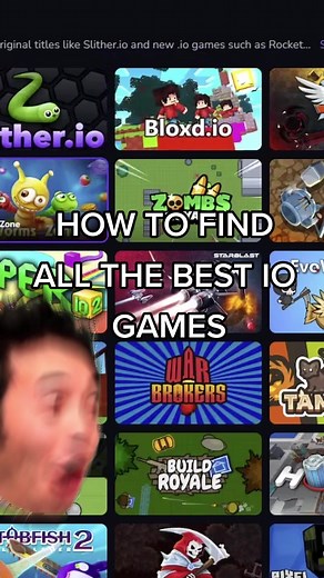 Looking for the best .io games? Here's a simple way to find them all. ...