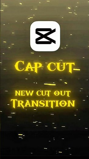 Cap Cut new cut out transition for beginners#capcuttutorial #tutorial