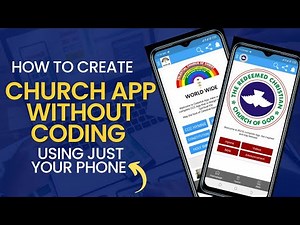 Create a Church App without Coding in 2023// AppCreator24 Tutorial