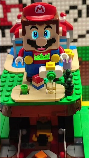LEGO Mario Question Block secret Star #shortsvideo