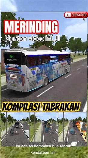 NEKAT ‼️Semua ditabrak #bussid #automobile #busmania #basuribussid #trukoleng #shorts #videoshort