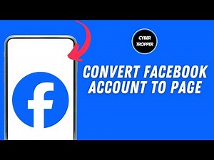 How to Convert Facebook Account to Page